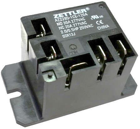 American Zettler’s AZ2280 power relay in R290 refrigeration application ...